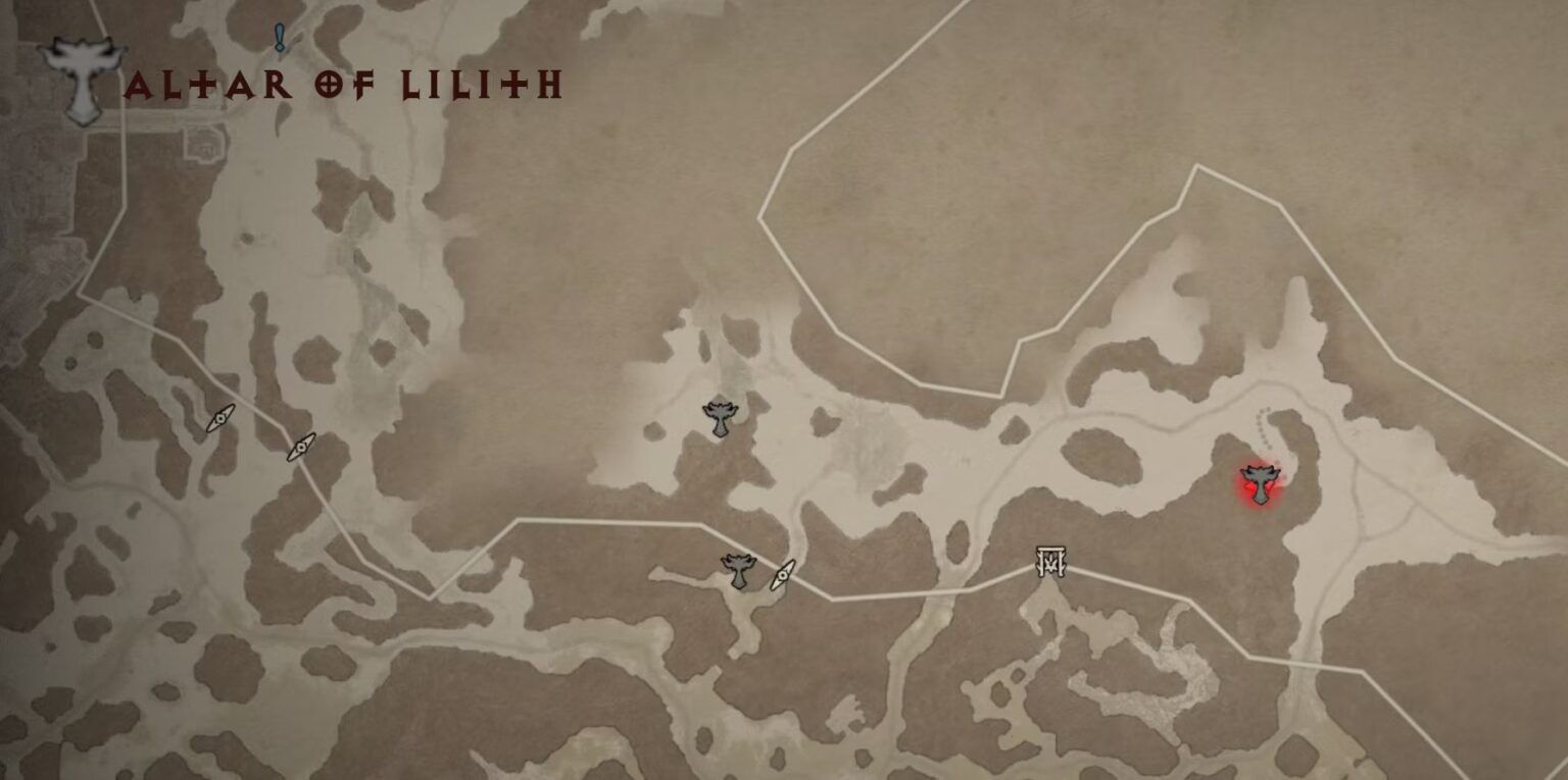 Dónde encontrar todos los Altares de Lilith en Diablo 4 - EvelonGames
