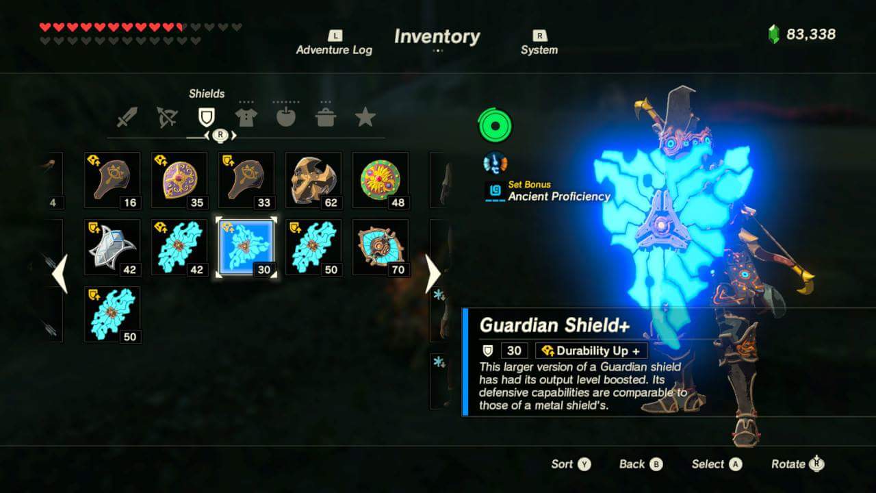 Cómo conseguir las armas Guardián en Zelda: Breath of the Wild (2023 ...