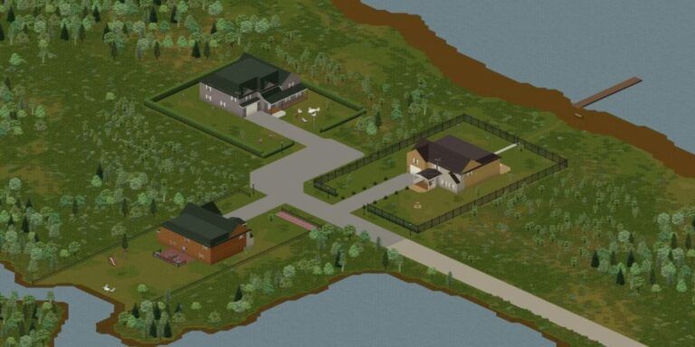Las 10 mejores ubicaciones para construir tu base en Project Zomboid ...